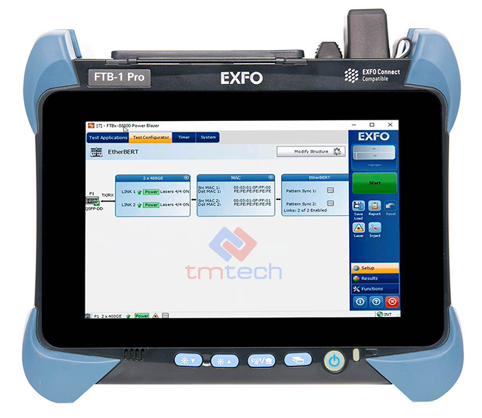 Module đo kiểm truyền dẫn EXFO FTBx-88800 - Giải pháp kiểm tra 800G cho phòng lab